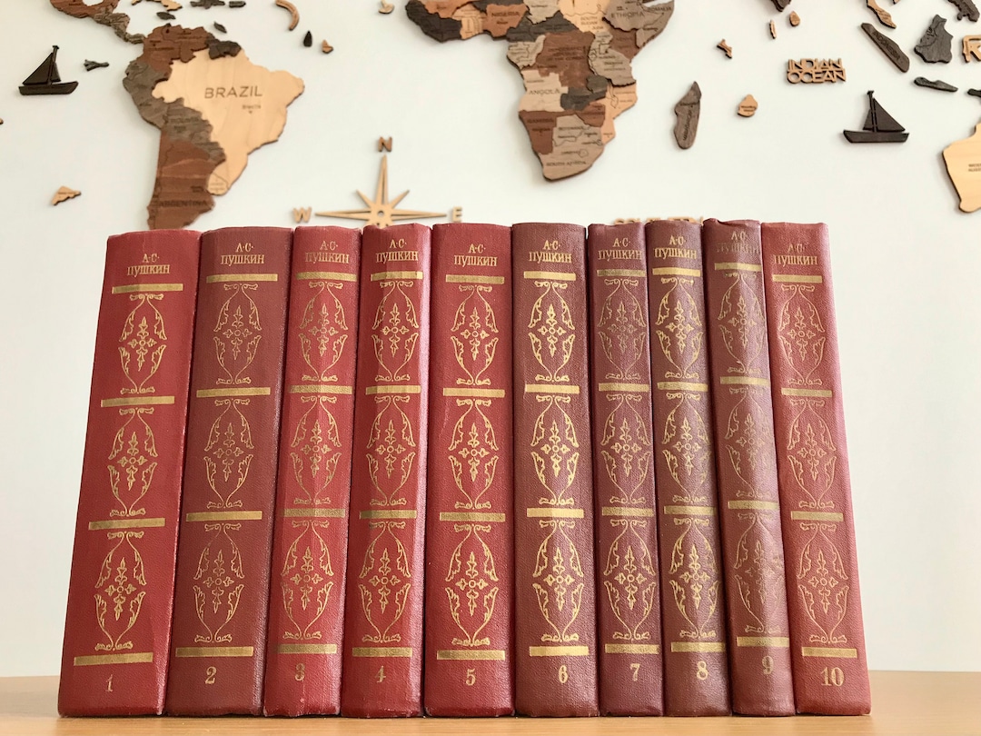 PUSHKIN ALEXANDER - Deluxe Complete Edition - 10 Volume Book Set ...