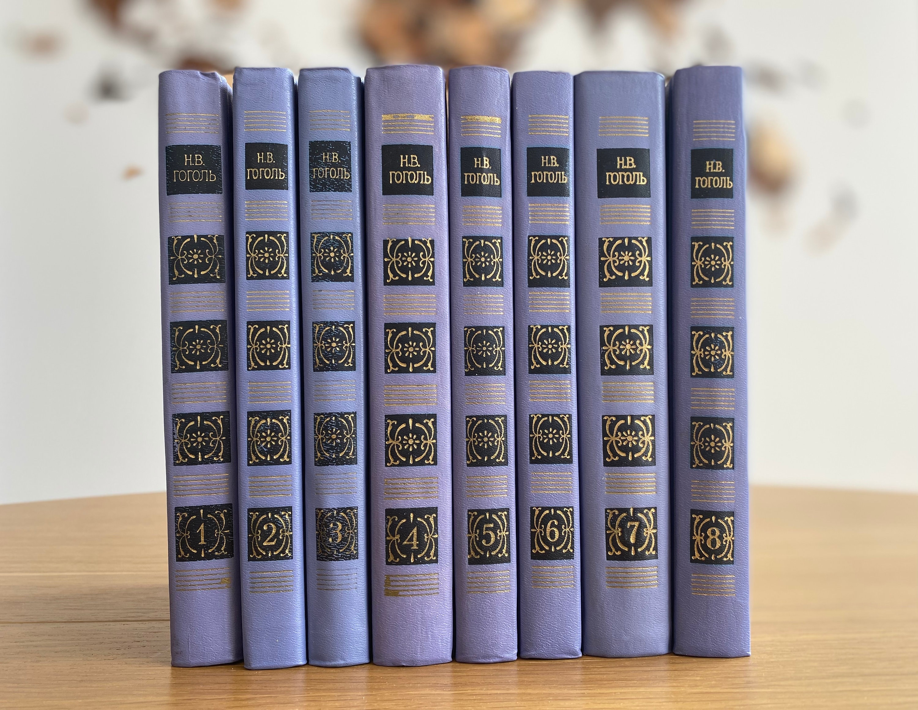 NIKOLAI GOGOL Complete Edition in 8 Volumes Gift Gogol Collection ...