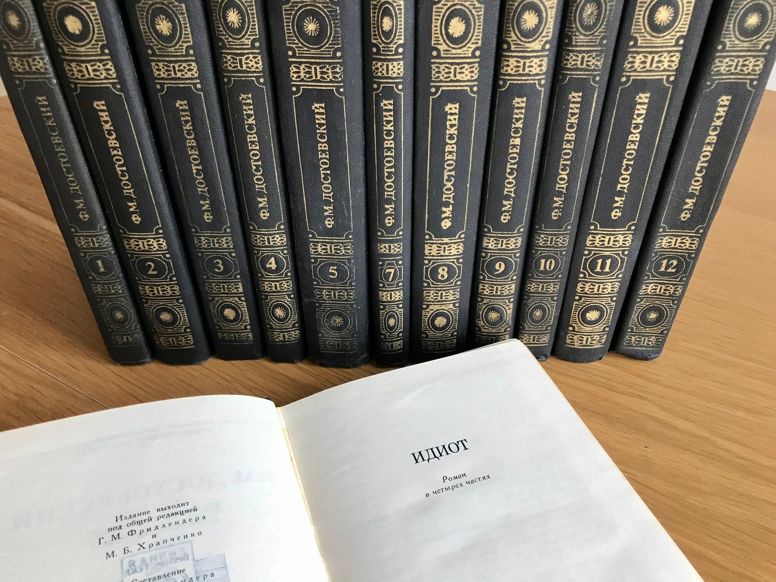 Fyodor Dostoevsky 12-volume Collection – Crime and Punishment, the ...
