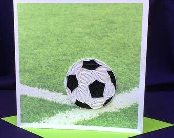 Soccer 3d Card - Etsy