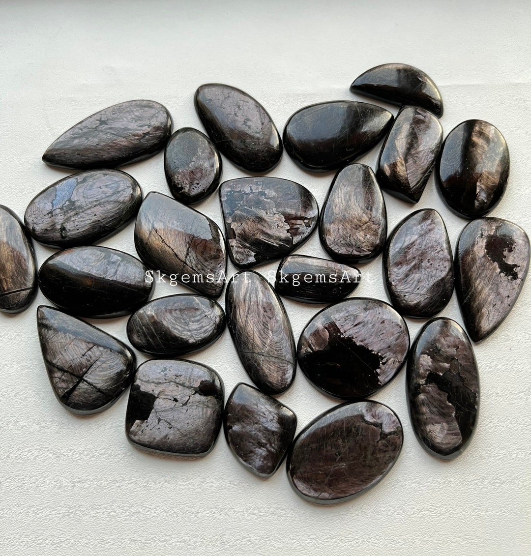 HYPERSTHENE Cabochon Wholesale Lot by Weight With Different Shapes and ...