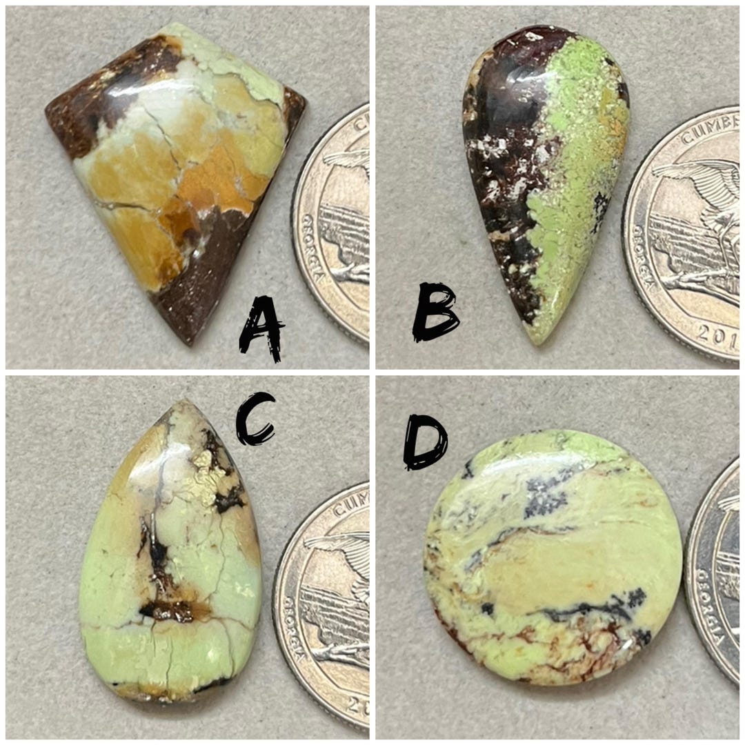 Natural Lemon Chrysoprase Cabochon, With Very Cheap Price Loose ...