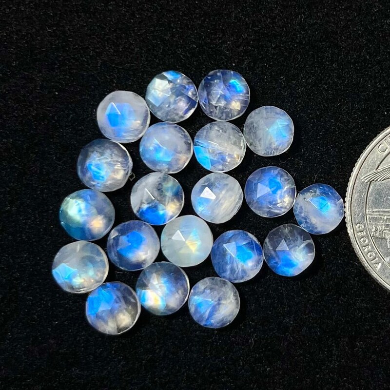 Rose Cut Moonstone - Etsy
