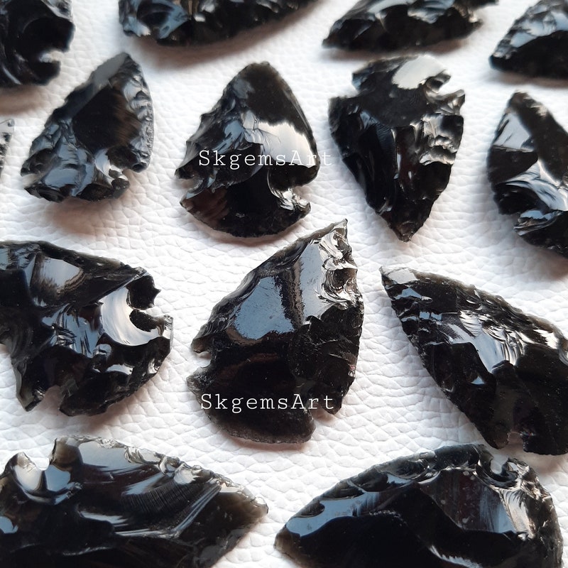 Obsidian Arrowheads - Etsy