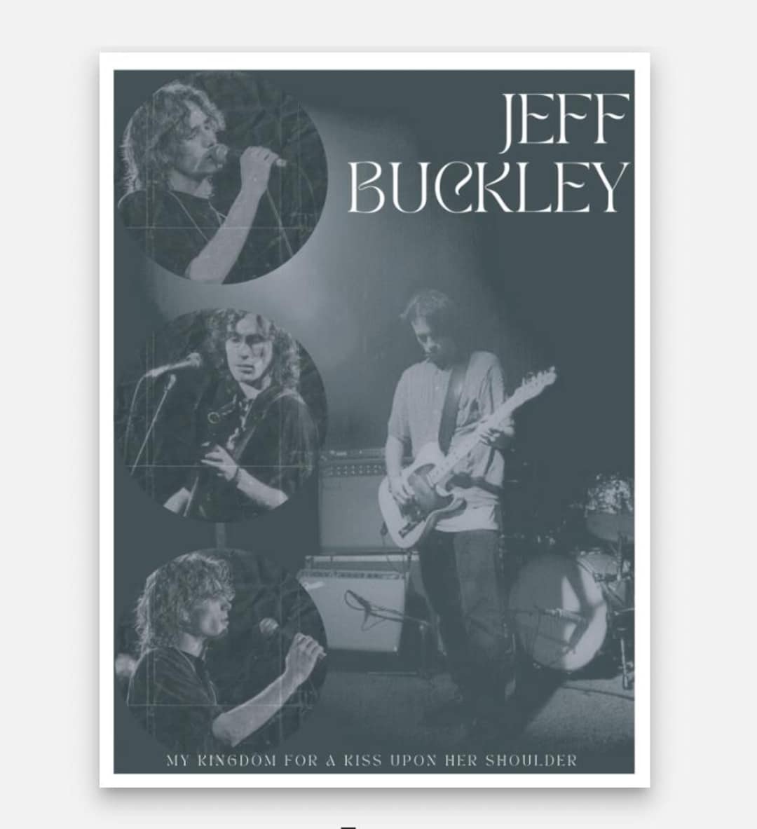 Jeff Buckley Music Poster | Digital Download - Etsy