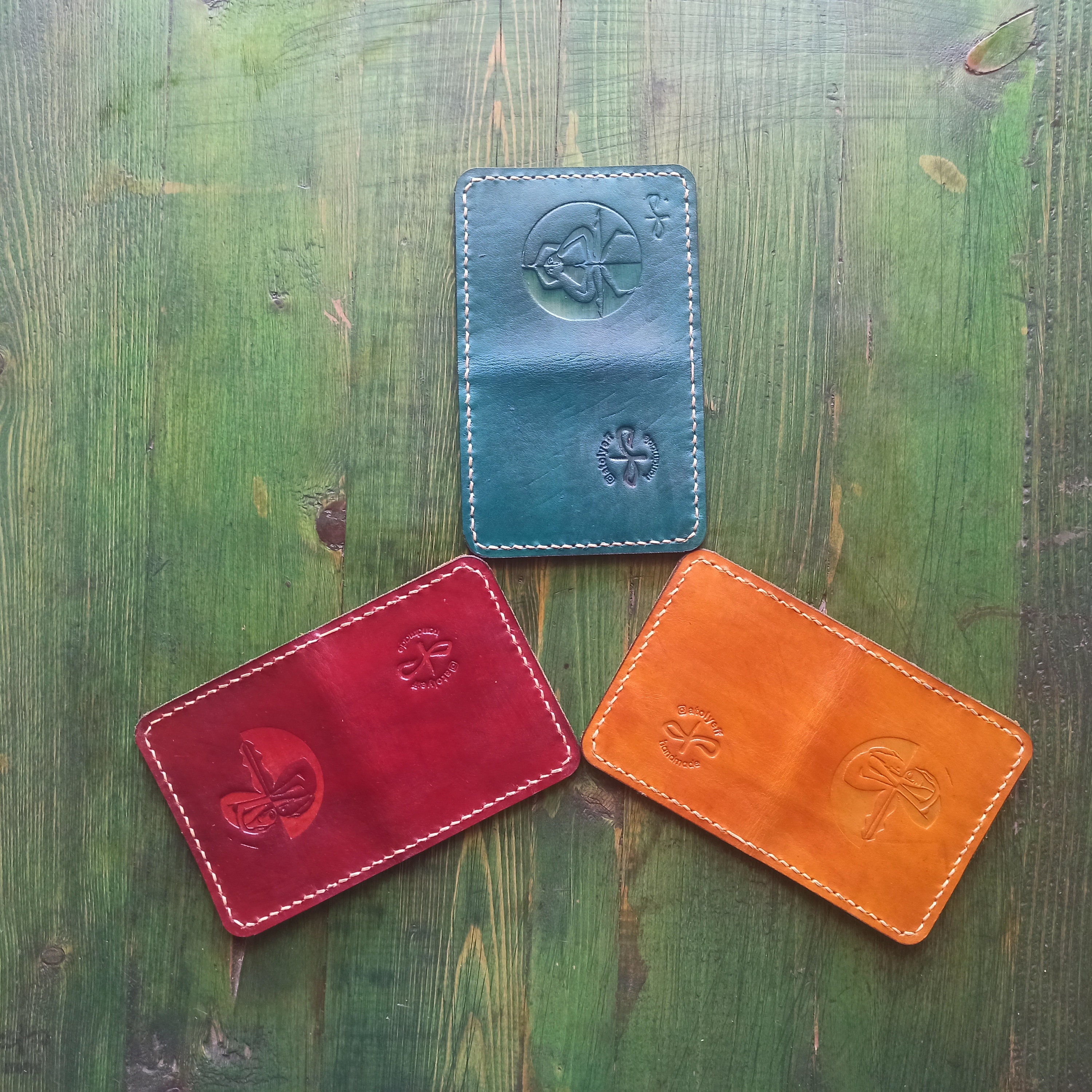 Minimalist Style Handmade Genuine Leather Slim Wallet Sleek and Stylish ...