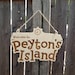Custom Animal Crossing Island Wooden Sign Leaf Nintendo - Etsy