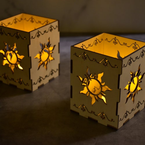 Wooden Tangled Theme Card Box for Birthday Sweet Sixteen - Etsy