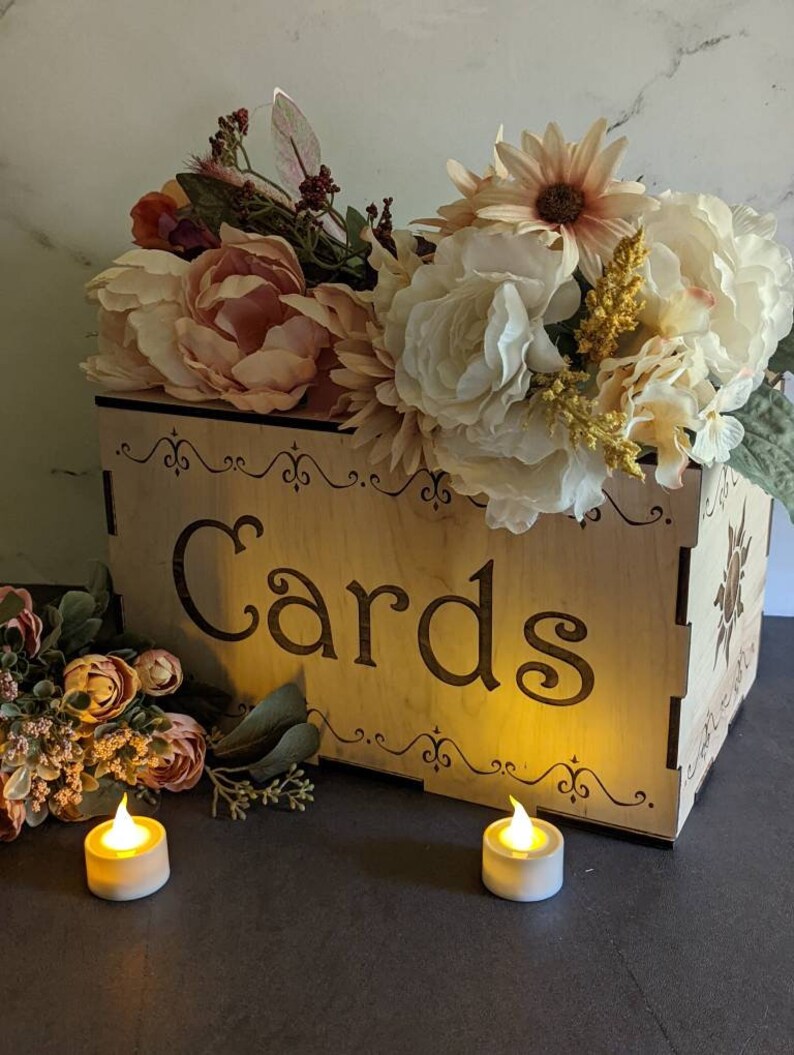 Wooden Tangled Theme Card Box for Birthday Sweet Sixteen - Etsy