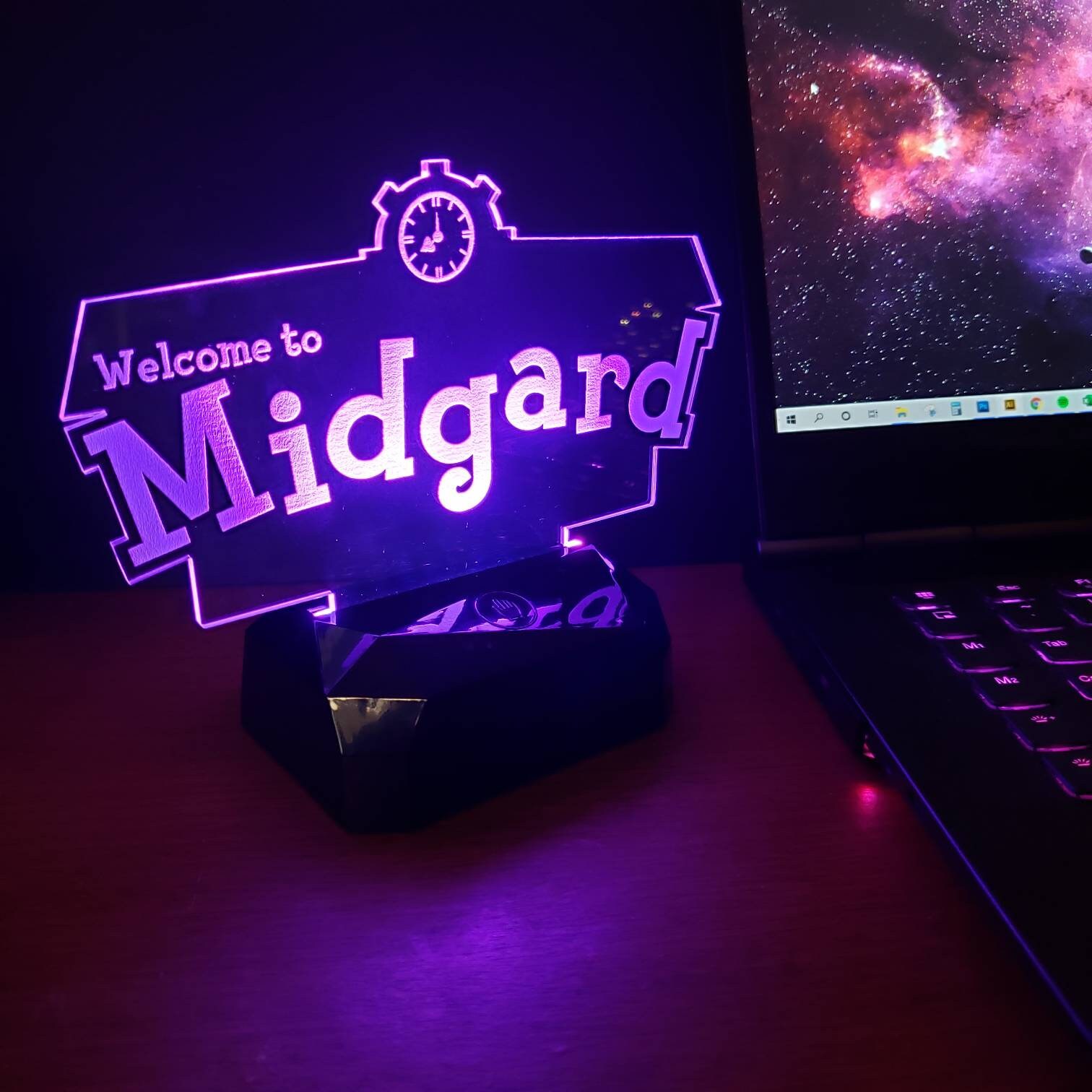 Custom Animal Crossing Island Sign Name LED Lamp Night Light | Etsy