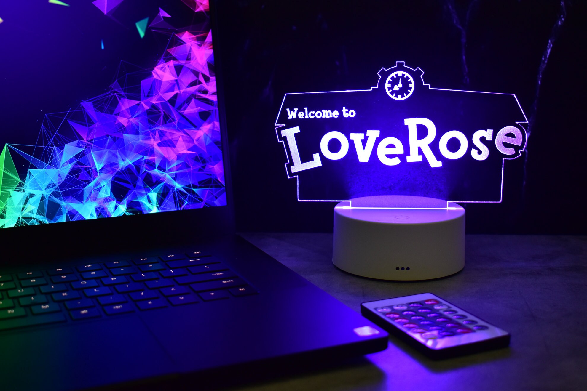 Custom Animal Crossing Island Sign Name LED Lamp Night Light | Etsy