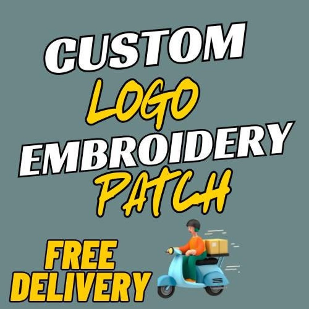 Custom Embroidered Patches. Free Shipping, Custom Made, Perfect for ...