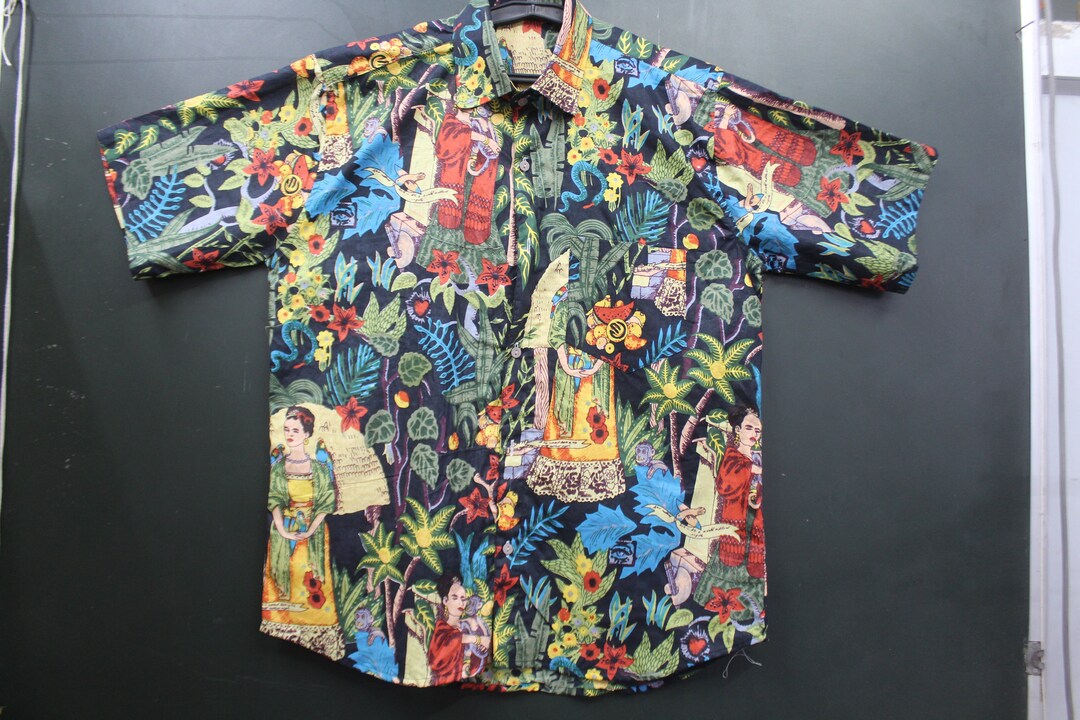 Superb Indian Cotton Block and Floral Printed Shirts, Handmade Summer ...