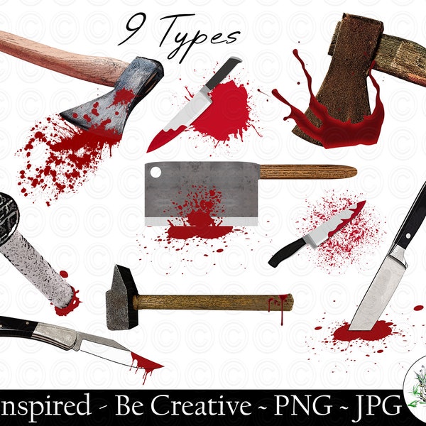 Horror Weapons Svg - Etsy