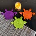 Crochet Pattern Halloween Bat Coaster Written Pattern and Photo ...