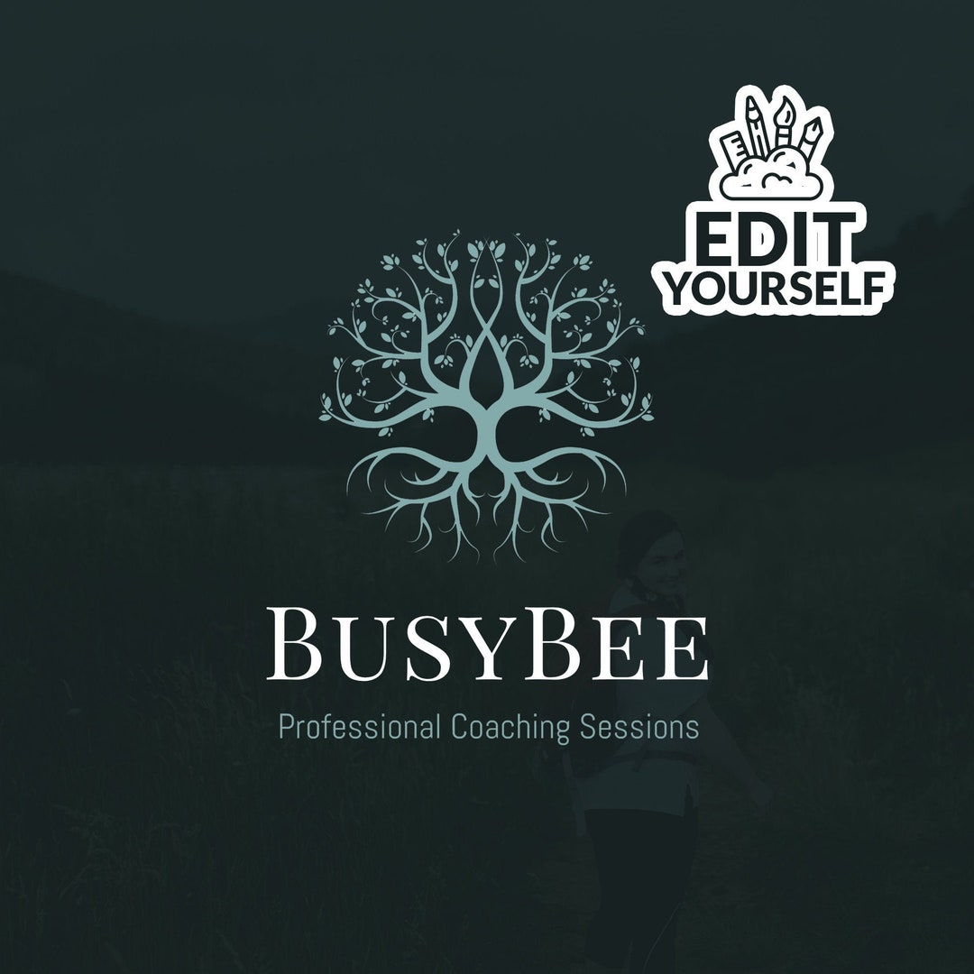 Life Coach Modern Logo Design Template Which You Can Edit - Etsy