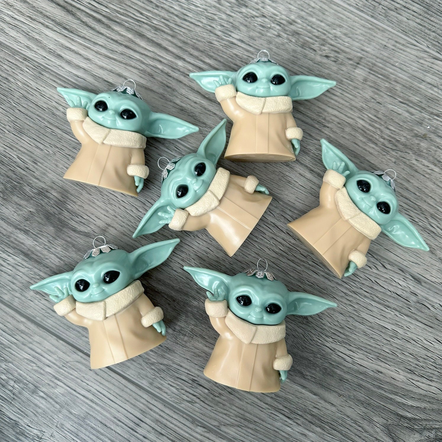 Star Wars Baby Yoda Mandalorian Christmas Tree Holiday Ornament - Etsy