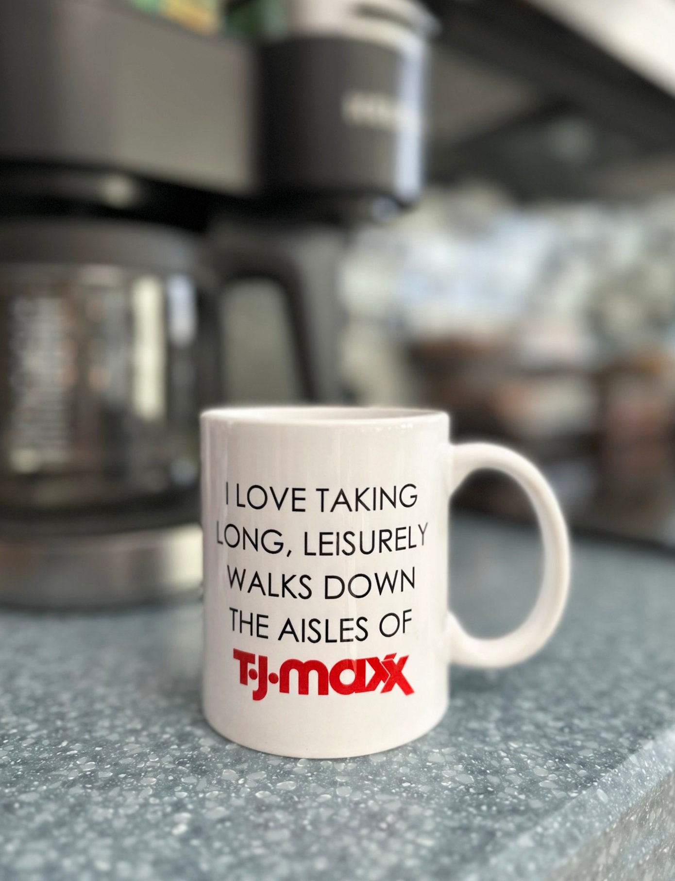 I Love TJ Maxx Logo Ceramic 11 Oz. Coffee Mug - Etsy