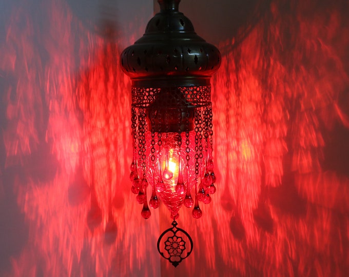 Blob Chandelier Lamp -hall Lamp- Turkish Ottoman Lamp -home Decoration ...