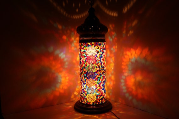 Amazing Turkish Lamp Floor Lamp Turkish Mosaic Lamp Home | Etsy