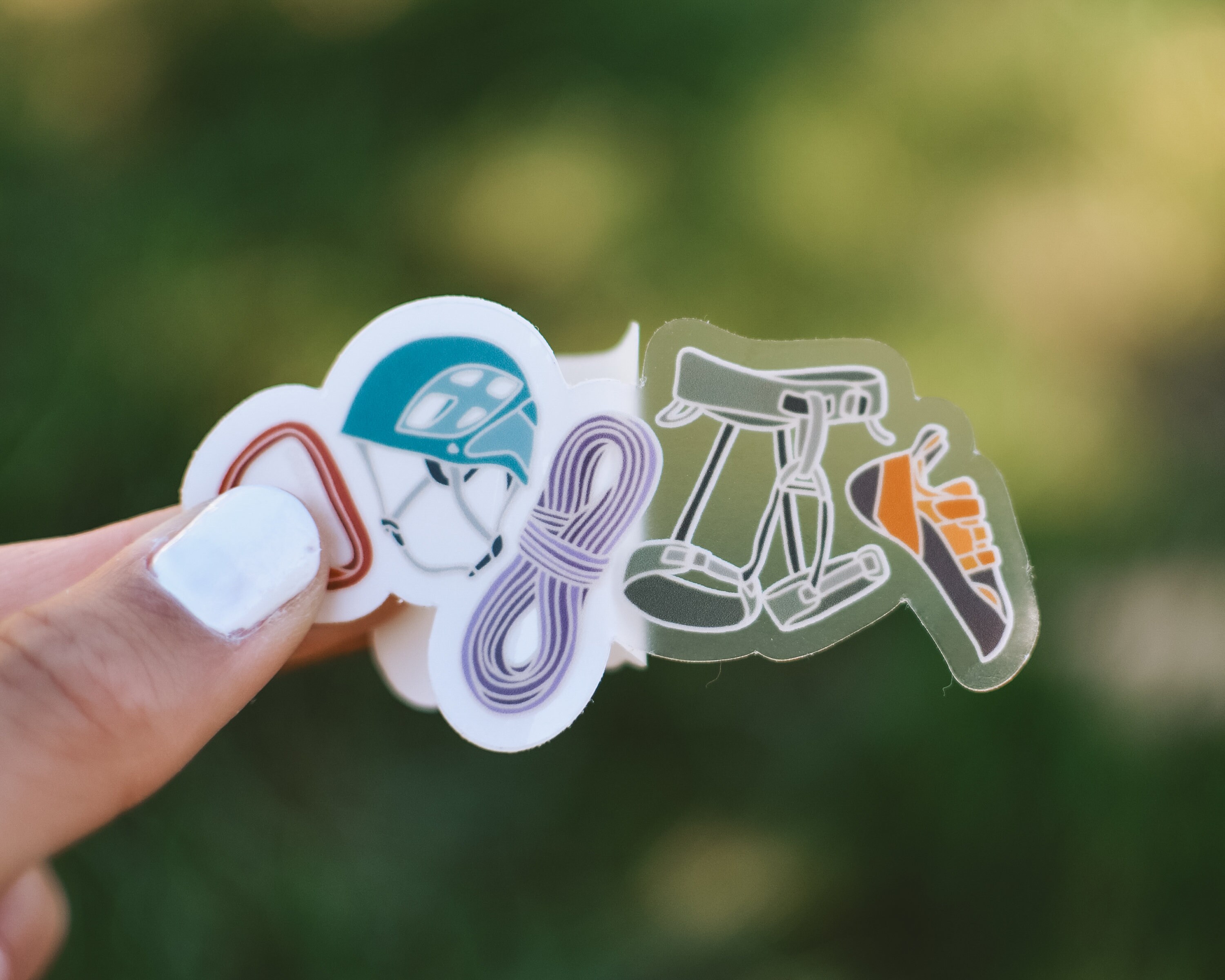 Rock Climbing Sticker Clear Climbing Sticker Outdoor - Etsy