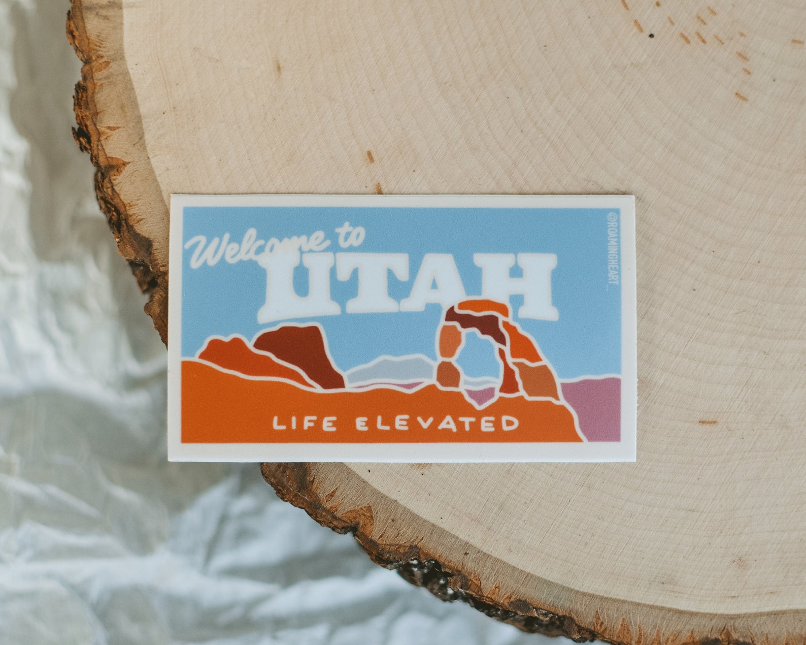 Welcome to Utah Sticker Utah State Sticker Utah Welcome | Etsy