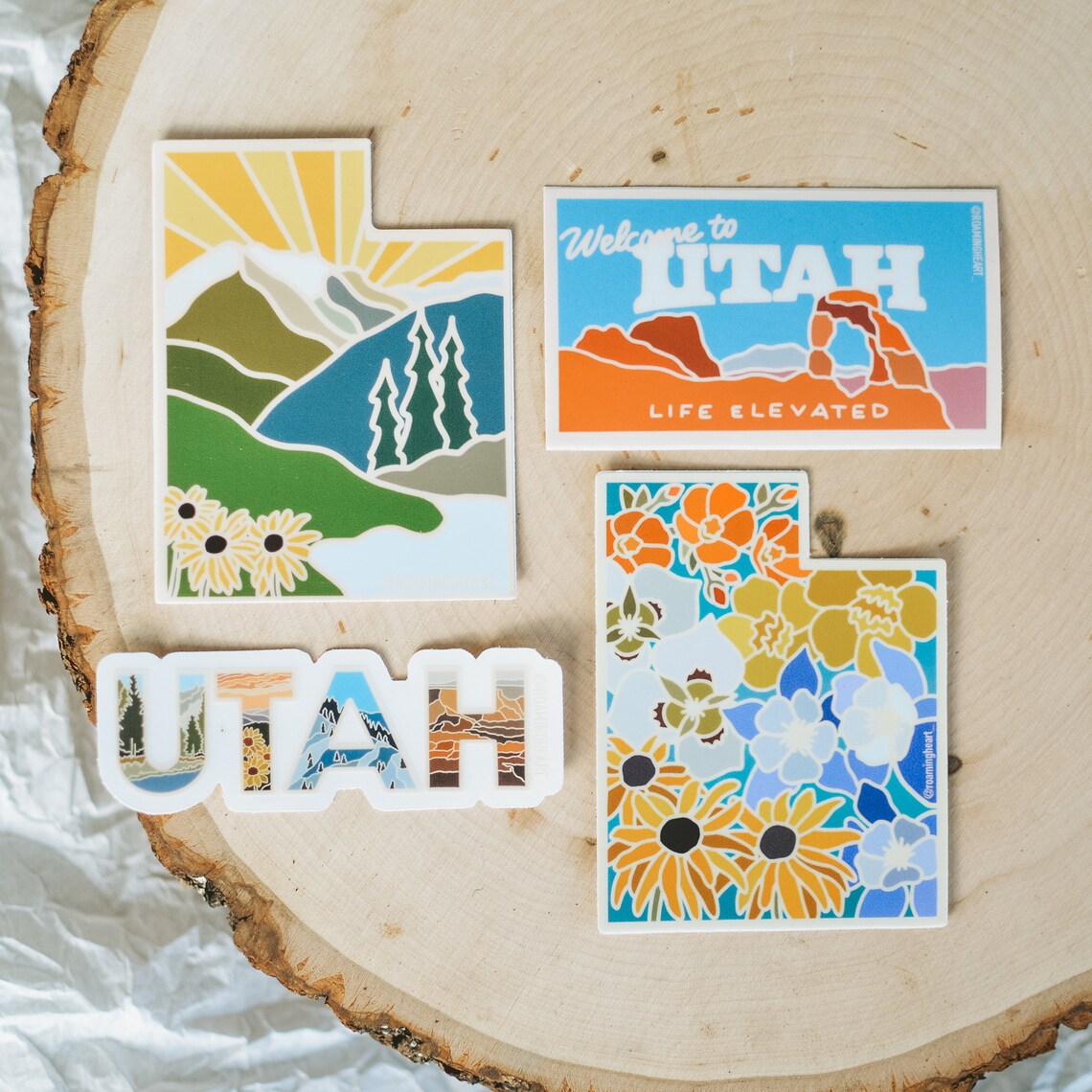 Welcome to Utah Sticker Utah State Sticker Utah Welcome | Etsy