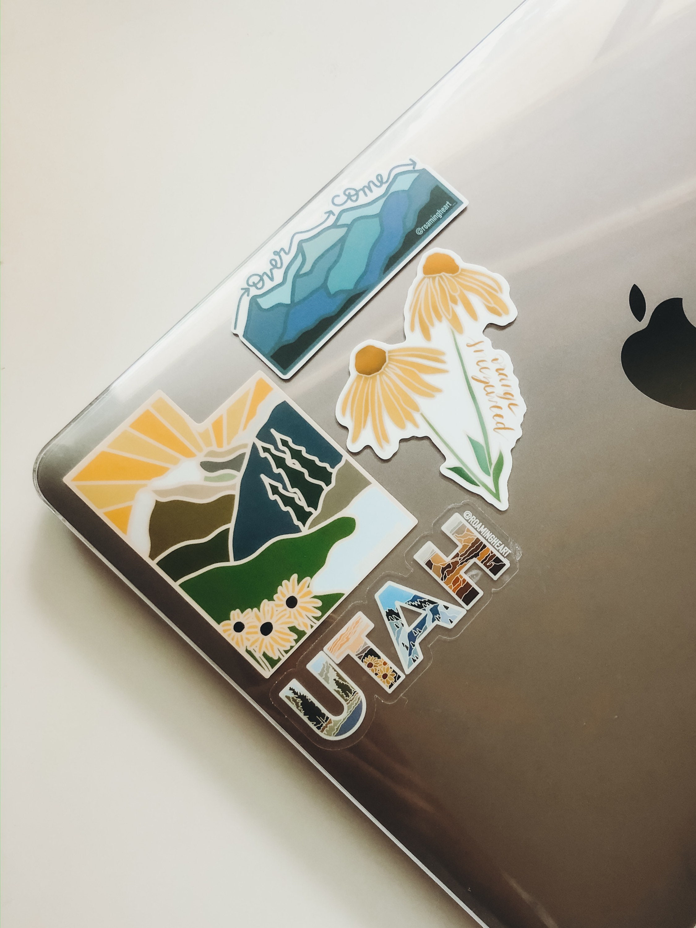 UTAH Clear Sticker Utah State Sticker for Laptop Waterbottle - Etsy
