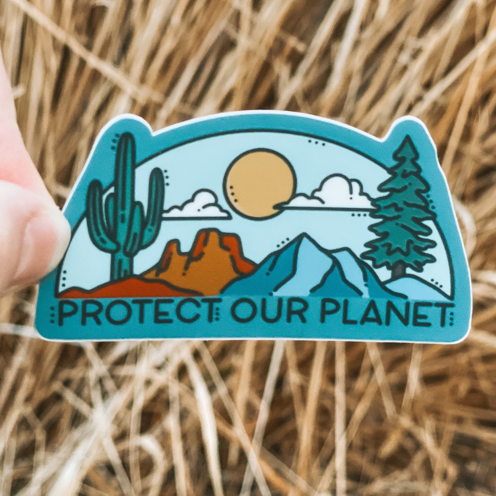 Protect Our Planet Sticker Earth Day Sticker Vinyl Laptop - Etsy