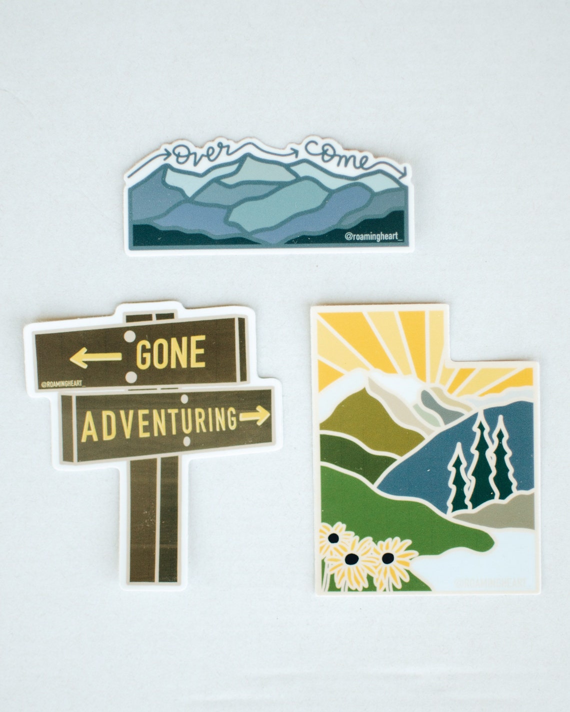 Gone Adventuring Sign Sticker Adventure Trail Sign Sticker | Etsy
