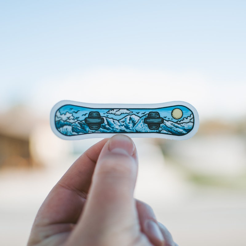 Snowboard Stickers - Etsy