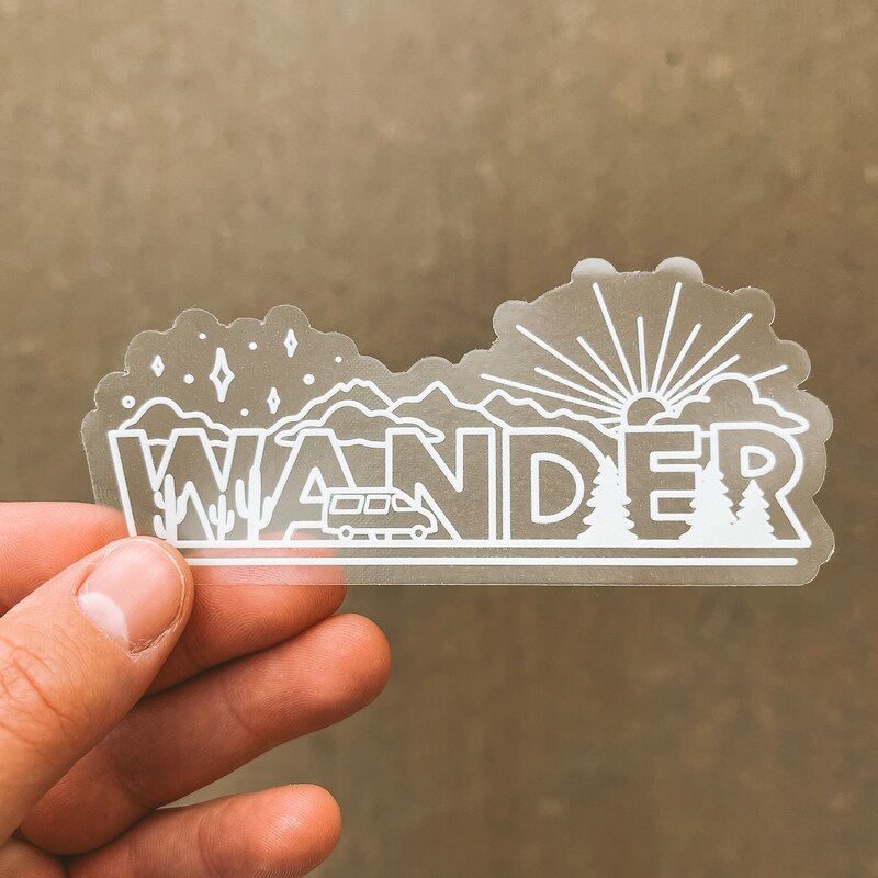 Wanderlust Decal - Etsy