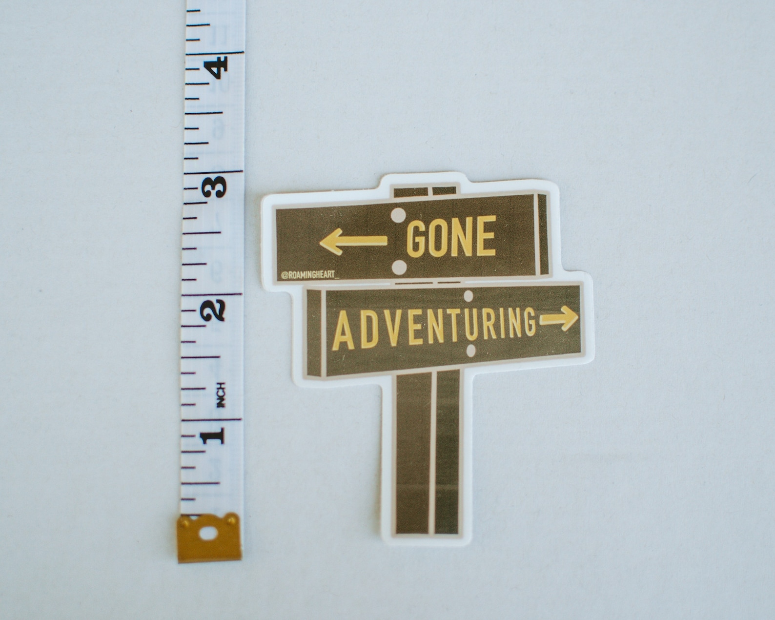 Gone Adventuring Sign Sticker Adventure Trail Sign Sticker | Etsy