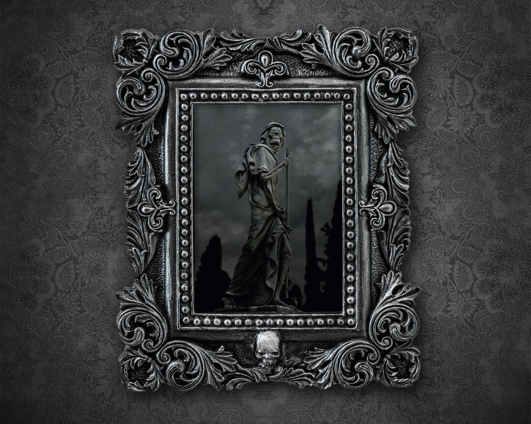 Cemetery Death Dark Art Gothic Reaper - Etsy