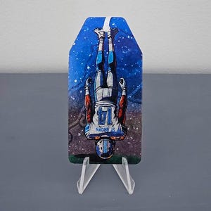 Upside Down Amon Ra St Brown Headstand Metal Christmas Holiday Ornament ...