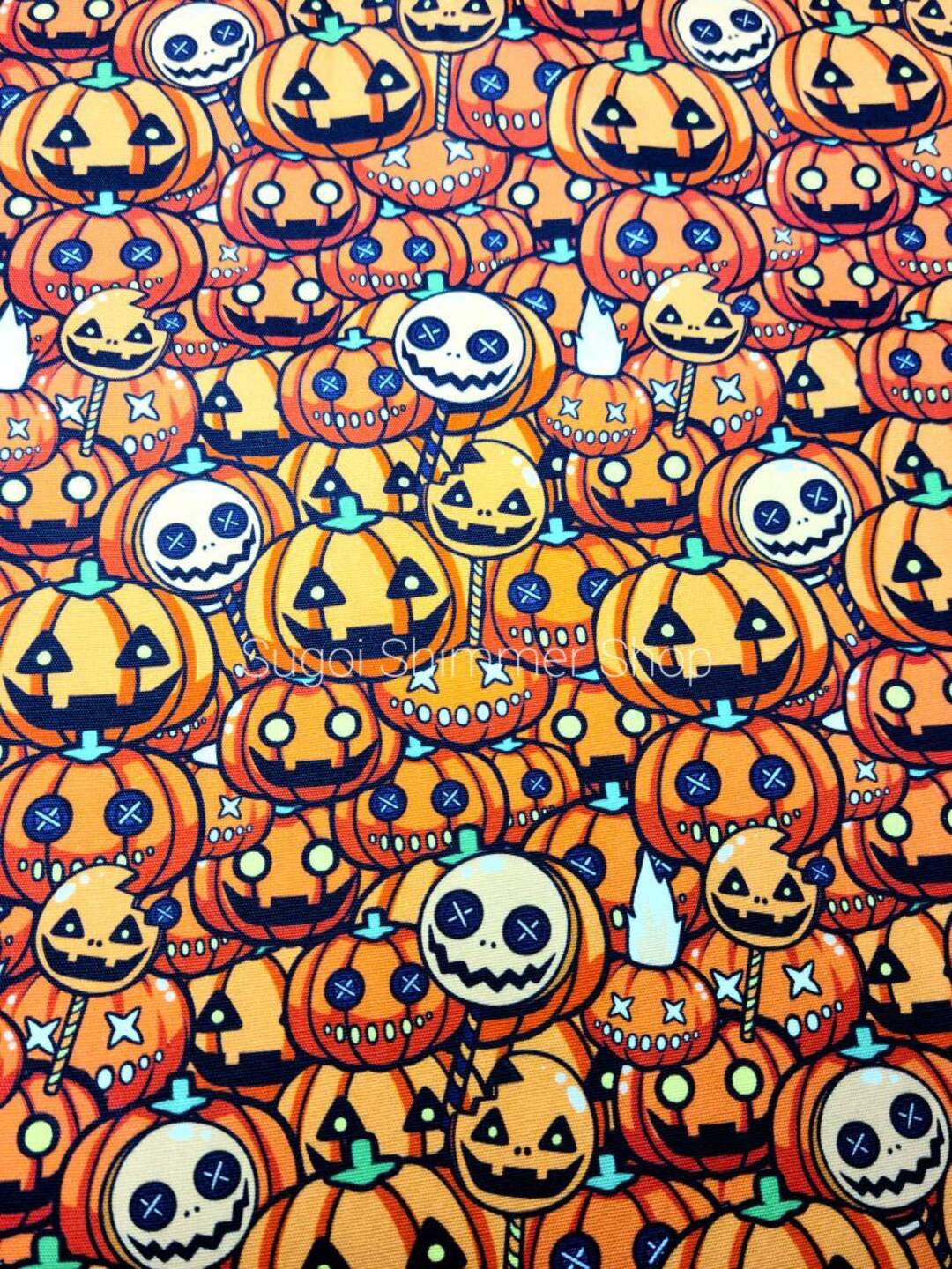 Trick or Treat Pumpkins Heavier Weight 100% Cotton 9x14 - Etsy Australia