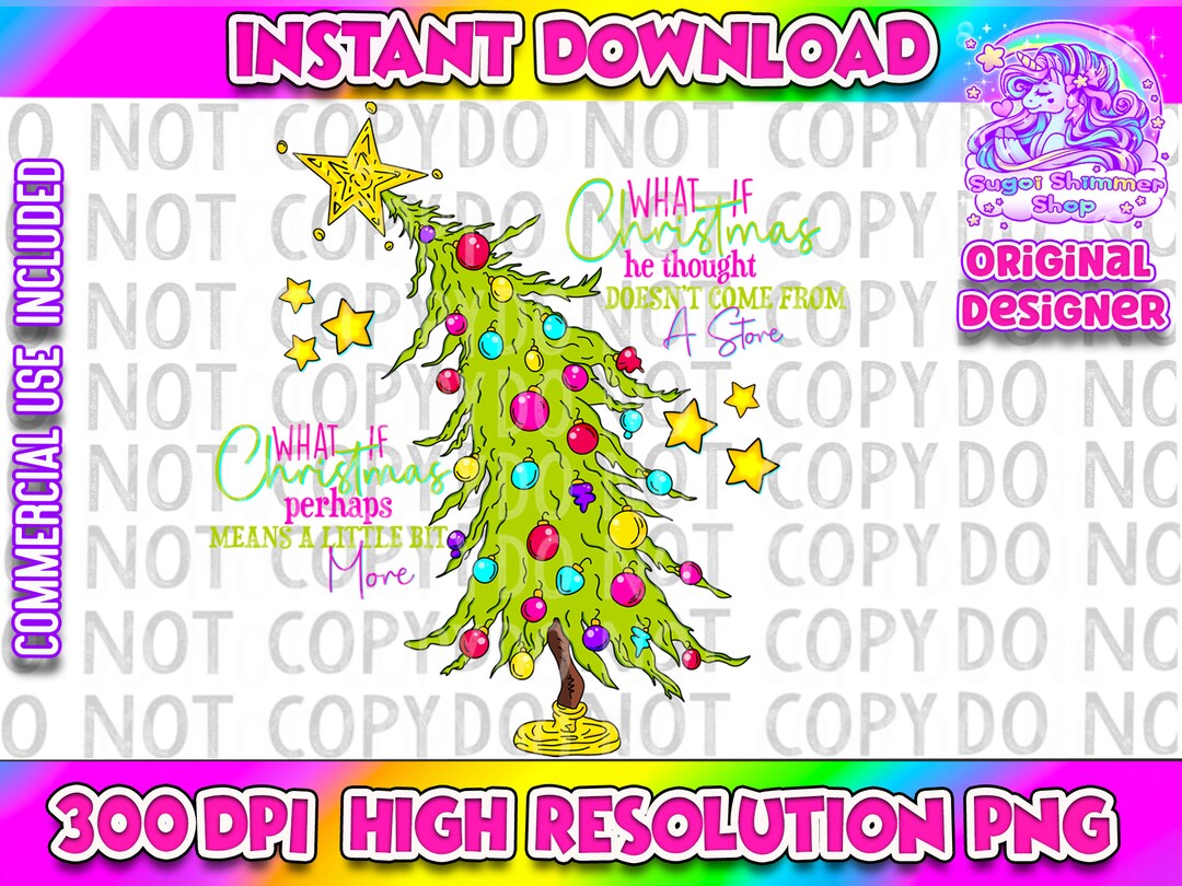 Trendy Tree Png | Grinch Tree Png| Christmas Tree Png|grinch Png ...