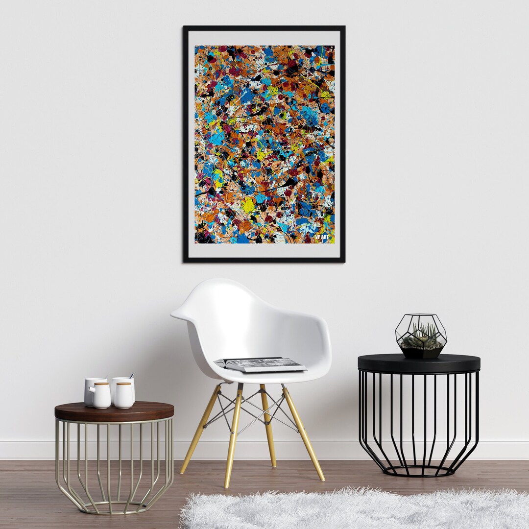 Abstract Printable Art SKY, Abstract Art, Wall Art, Colourful Art ...