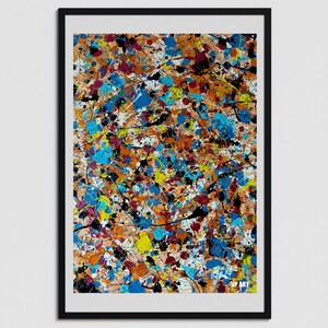 Abstract Printable Art SKY, Abstract Art, Wall Art, Colourful Art ...
