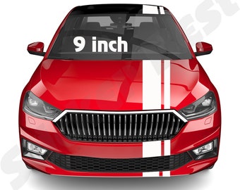 Hood Racing Rally Stripes 10 Set of 2 Auto Graphic Vinyl Car Decal ...
