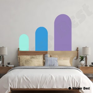 Arch Wall Decals Arch Decal Arch Sticker Boho Arch Decal Arch Stripe ...