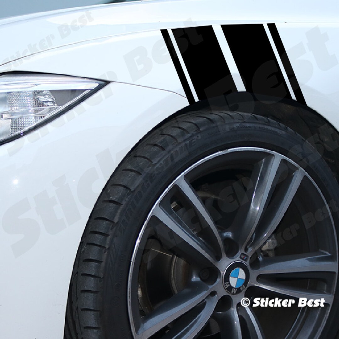 8 Universal Hash Racing Stripe Body Fender Sticker Decals - Etsy Canada