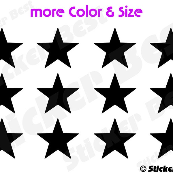 Star Wall Decals - Etsy