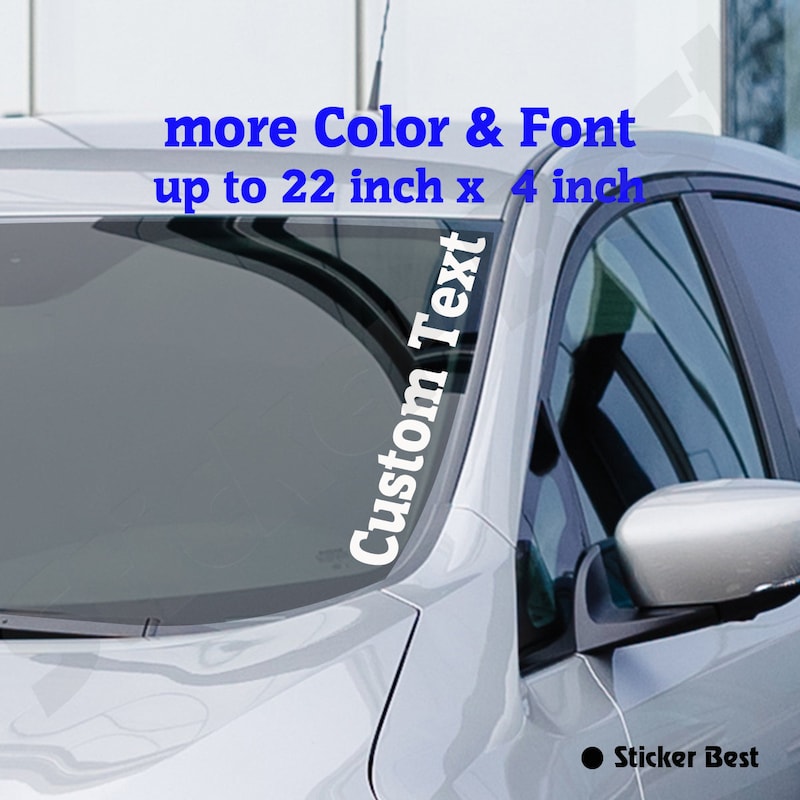 Windshield Decal - Etsy