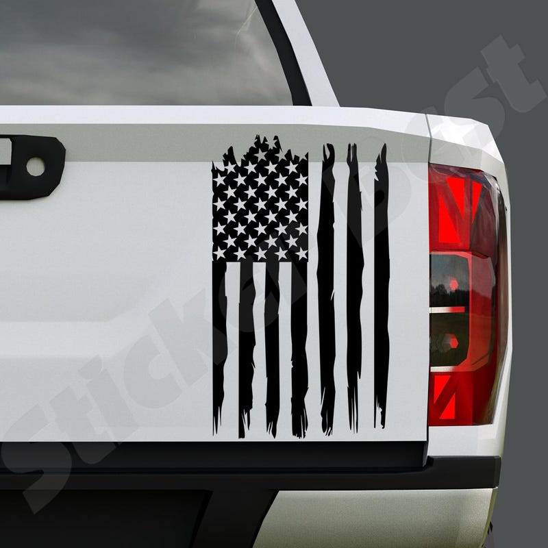 American Flag Decal - Etsy