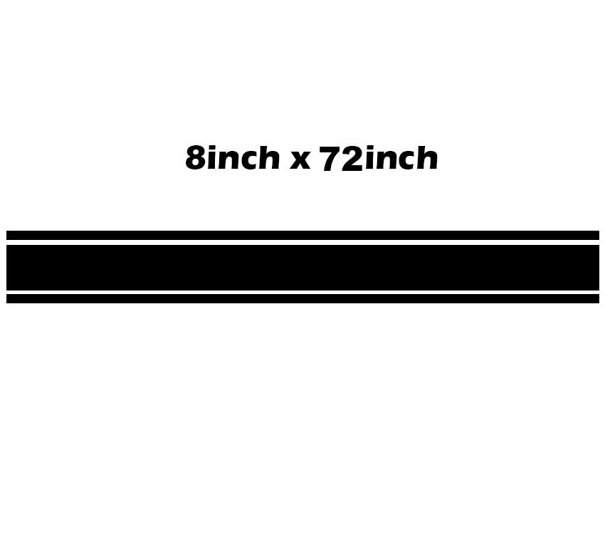 Auto Racing Rally Stripes Decals Car Body Hood Trunk Graphics - Etsy