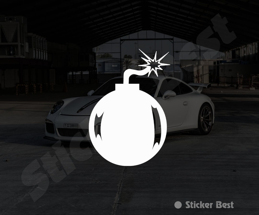 Bomb Decals Sticker Car Auto Window Door Wall Decal Vinyl - Etsy