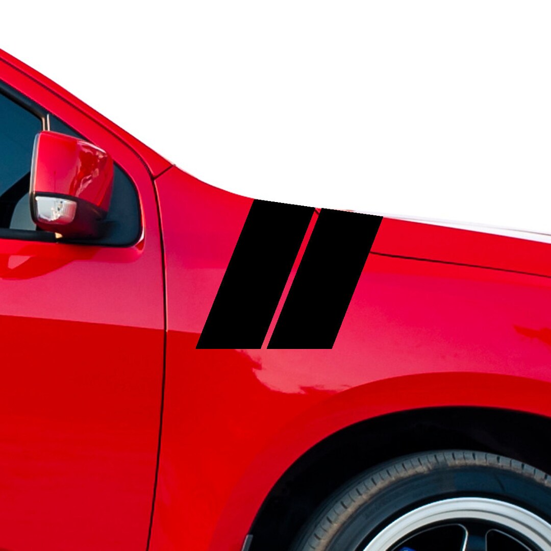 2x 6.5" Universal Hash Racing Stripe Body Fender Sticker - Etsy