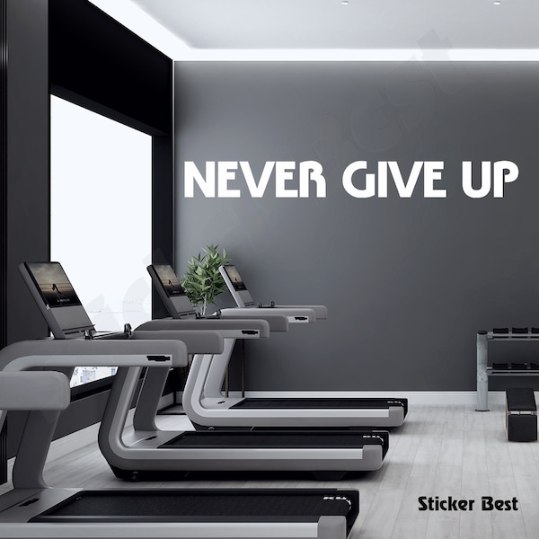 Fitness Wall Decals - Etsy
