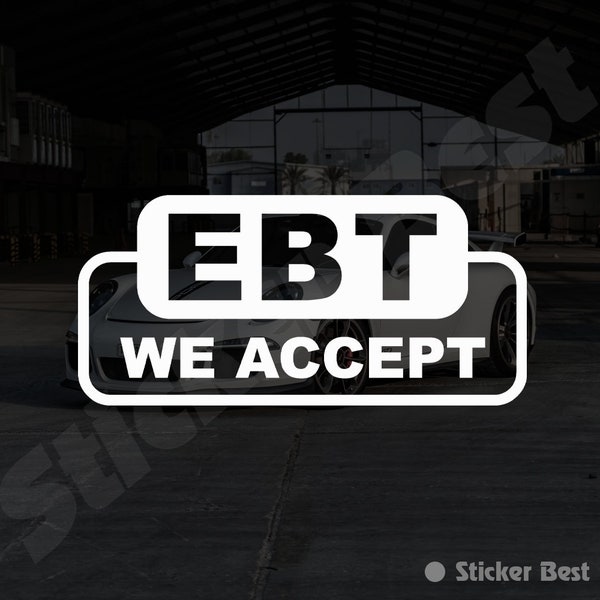We Accept Sign - Etsy
